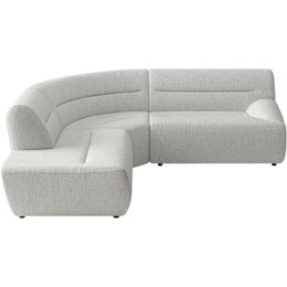 Sit & More sit&more Ecksofa &raquo;Scrabble, L-Form, B: 248cm&laquo; Modernes Design in verschiedenen Stoffarten wei&szlig; 100% Polyester B/H/T: 248cm x 80cm x 248cm, Chenille, 