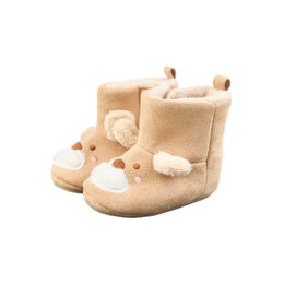 Sterntaler Baby Stiefel B&auml;r in braun melange | Gr.: 16