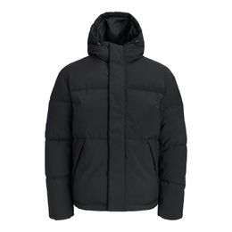 Jack & Jones Jack & Jones Herren Steppjacke &raquo;JJESOHO PUFFER HOOD AW26 SN&laquo; mit Kapuze Kunstfaser, regular fit schwarz XS