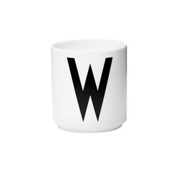 Design Letters Buchstabenbecher &brvbar; wei&szlig; &brvbar; Porzellan &brvbar; Ma&szlig;e (cm): H: 8,5 &Oslash;: 8 &raquo; H&ouml;ffner