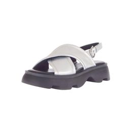 Gabor Sandalen in Silber | Gr.: 40