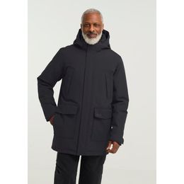 Jack Wolfskin Herren Funktionsparka "CANYON SHIELD PARKA M", schwarz, Gr. L, Obermaterial: 100% Polyamid. Futter: 100% Polyester. Wattierung: 100%