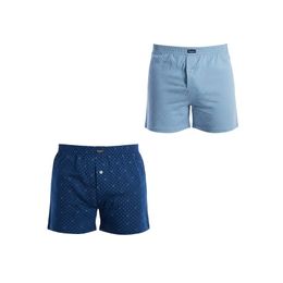 Abanderado 2er-Set: Boxershorts in Blue | Gr.: XL