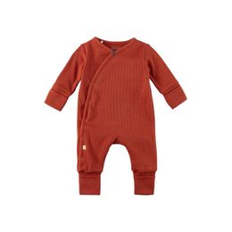 Sterntaler Strampler Rippjersey in mittleres braun | Gr.: 56