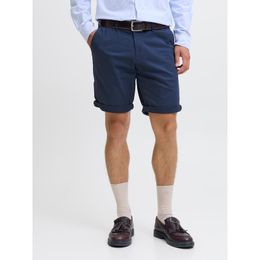 Jack & Jones Jack & Jones Herren Chinoshorts &raquo;BOWIE SHORTS&laquo; mit Aufschlag blau L, N-Gr