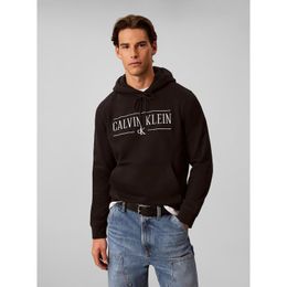 Calvin Klein Jeans Herren Kapuzensweatshirt, Regular fit mit Kapuze M