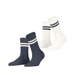 Esprit Herren Tennissocken &raquo;Tennis Stripe&laquo; 2 Paar, mit Kontraststreifen, sportliches Design, perfekte Passform bunt 39-42