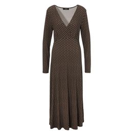Aniston SELECTED Maxikleid in schwarz-rot-gr&uuml;n-wei&szlig; | Gr.: 38
