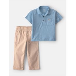 Carter's carter's 2tlg. Outfit in Hellblau/ Beige - 44% | Gr&ouml;&szlig;e 98 | Kinder-oberteile
