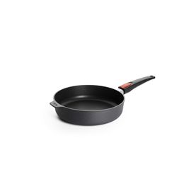 Woll Schmorpfanne &raquo;MADE IN GERMANY - Diamond Lite&laquo; Aluminiumguss &Oslash; 26 cm, Induktion grau &Oslash; 26cm + H&ouml;he 7cm