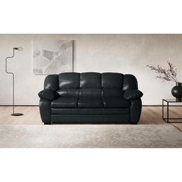 COTTA 2,5-Sitzer &raquo;Casino Sofa, Garnitur: Sessel 2,5-Sitzer, B: 185 cm, Sitzh&ouml;he 43 cm&laquo; Polstergarnitur, auch als Set erh&auml;ltlich schwarz Luxus-