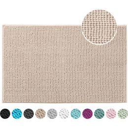 OTTO home Badematte &raquo;Vanessa Chenille Standard, Badvorleger, Badezimmer, Duschvorleger&laquo; H&ouml;he 15 mm rutschhemmend beschichtet fu&szlig;bodenheizungsgeeignet 
