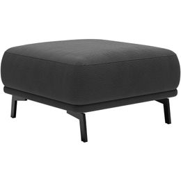Sch&ouml;ner Wohnen Kollektion Polsterhocker, B:73cm H:43cm T:73cm, grau, SCH&Ouml;NER WOHNEN-KOLLEKTION, 95% Polyester, 5% Nylon, Hocker, "Tossa, smarte Erg&auml;nzung f&uuml;r dein Wohnzimmer,