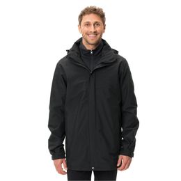 Vaude Herren Parka "MEN'S IDRIS 3IN1 PARKA III", schwarz, Gr. S, unifarben, Obermaterial: 100% Polyester. Futter: 100% Polyamid. Netzfutter: 100%