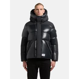 Khujo Herren Steppjacke "Alst", schwarz, Gr. L, Obermaterial 1: 100% Polyester. Obermaterial 2: 100% Nylon. Innenfutter: 100% Nylon. Wattierung: 100%