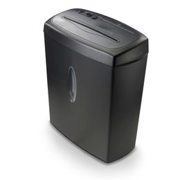 Hama Aktenvernichter "Aktenvernichter Partikelschnitt (auch Plastik/CD, Korb, 10 Blatt, P4)", B:34cm H:39cm L:17cm, schwarz, B&uuml;ro, Aktenvernichter,