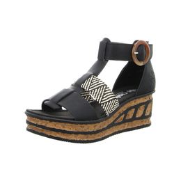 Rieker Keilsandalette in schwarz | Gr.: 42
