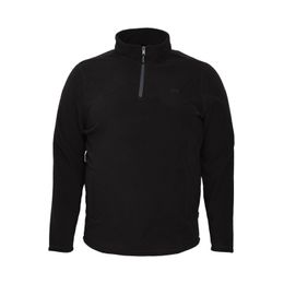 Blend Herren Fleecejacke "Fleecejacke BHFlint Big & Tall", schwarz, Gr. 4XL, Obermaterial: 100% Polyester PES., Pullover