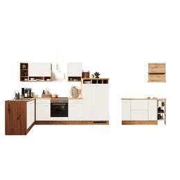 K&uuml;cheninsel respekta, B:310cm H:205cm T:172cm, wei&szlig;, Komplettk&uuml;chen-Sets, "Hilde", Breite 310 cm, 90 cm Arbeitsh&ouml;he, in exklusiver Konfiguration f&uuml;r