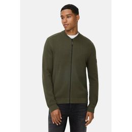 Camel Active Strickjacke im Bomberstil in Waldgr&uuml;n | Gr.: S
