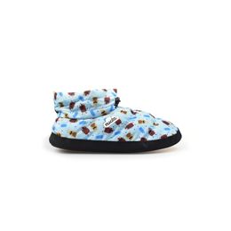 nuvola Hausschuhe "Boot Home Printed 21 Mostro" in Hellblau | Gr.: 42,5