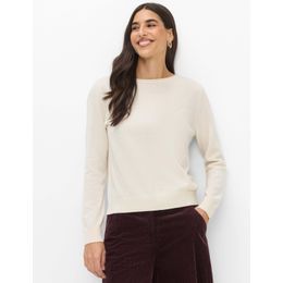 Brax Damen Pullover Style LISA dark ecru, hellbeige, Gr. 46