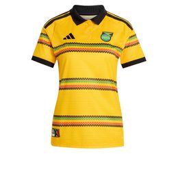 adidas Performance Trikot 'Jamaika 26 x Bob Marley' Damen Gr&ouml;&szlig;e 5XL/6XL gelb / apfel / kirschrot / schwarz