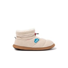 nuvola Hausschuhe "Boot Home Cordy" in Creme | Gr.: 44,5