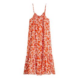 Marc O'Polo Beach Dress ' Firecracker Floral ' female size 36 Orange / White