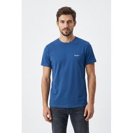 Pepe Jeans Herren T-Shirt &raquo;ORIGINAL BASIC 3N&laquo; Rundhals mit kleinem Logodruck M