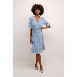 Cream Kleid in Wei&szlig;/ Blau - 47% | Gr&ouml;&szlig;e 42 | Damen-kleider