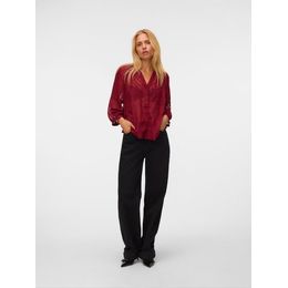 V&eacute;ro Moda Vero Moda Bluse in Bordeaux - 24% | Gr&ouml;&szlig;e M | Damen-blusen