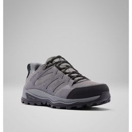Columbia Herren Wanderschuh &raquo;REDMOND IV LOW WATERPROOF&laquo; atmungsaktives Innenmaterial, profilierte Gummilaufsohle grau 42