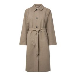 Pieces Damen Pieces Langmantel &raquo;PCAYA LONG COAT NOOS BC&laquo; Kunstfaser beige S