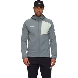 Mammut Funktionsjacke "Madris Light ML" in Grau - 53% | Gr&ouml;&szlig;e S | Herren-outdoorjacken