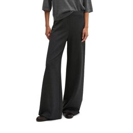Marc O'Polo Marc O'polo Damen Marc O'Polo Jerseyhose Model Margo wide aus kompaktem Interlockjersey grau 42, N-Gr