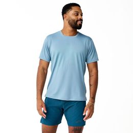 Brooks Dash Short Sleeve Bekleidung Herren blau M