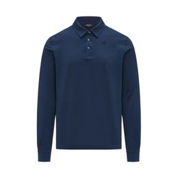 K-way Pullover 'K-way TIBOR LT STRETCH JERSEY SLIM Maglieria' Herren Gr&ouml;&szlig;e S blau