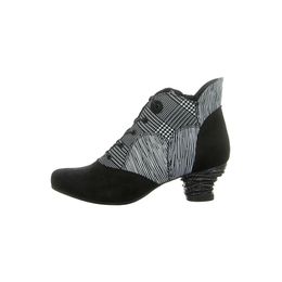 SIMEN Schn&uuml;rpumps in Schwarz | Gr.: 40