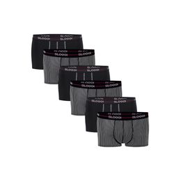 Sloggi Boxershorts Herren Gr&ouml;&szlig;e M grau / schwarz