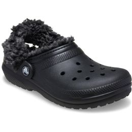 Crocs Herren Clog &raquo;Classic Fleece Lined Clog&laquo; Schlupfschuh, Hausschuh mit schwenkbarem Fersenriemen, Leichtgewicht schwarz 28