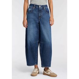 Herrlicher Damen 5-Pocket-Jeans &raquo;Barrow Denim&laquo; aus leichtem Denim, Loose Fit blau 32, L&auml;nge 30