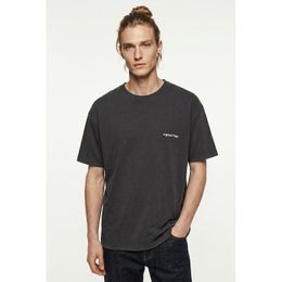 Jack & Jones Jack & Jones Herren T-Shirt &raquo;JORMAINE WASHED BACK TEE SS CREW NECK&laquo; grau S
