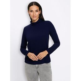 Heine Langarm-Shirt in marine-ecru | Gr.: 42