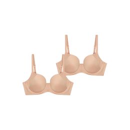 Triumph B&uuml;gel-BH ' Body Make-up Soft Touch ' Damen Gr&ouml;&szlig;e 90 beige Sommerkleid