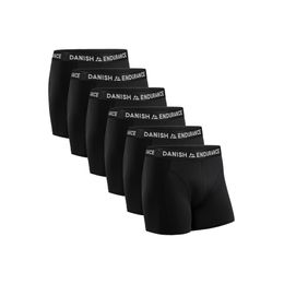 Danish Endurance Boxershorts 'Classic Trunks' Herren Gr&ouml;&szlig;e M schwarz / wei&szlig;