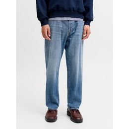 Jack & Jones Jack & Jones Herren Loose-fit-Jeans &raquo;JJIEDDIE JJORIGINAL SQ&laquo; Baumwolle, loose fit blau 34, L&auml;nge 32