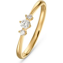 Christ Ring Damen Gr&ouml;&szlig;e 60 goldgelb