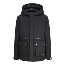 Jack & Jones Jack & Jones Junior Herren Parka &raquo;JJEWOLF PARKA JACKET SN JNR&laquo; mit Kapuze Kunstfaser, normal geschnitten 164
