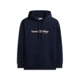 Tommy Hilfiger Big & Tall Tommy Hilfiger Big & Tall Herren Hoodie &raquo;BT-RWB GRAPHIC FLEECE&laquo;, Gro&szlig;e Gr&ouml;&szlig;en blau 4XL